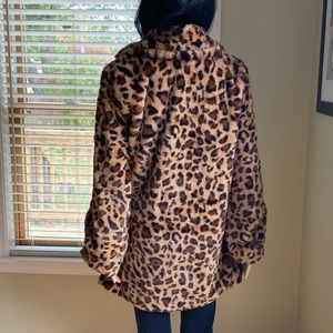 Love Tree | Jackets & Coats | Leopard Print Coat Nwt Sizes S And L ...